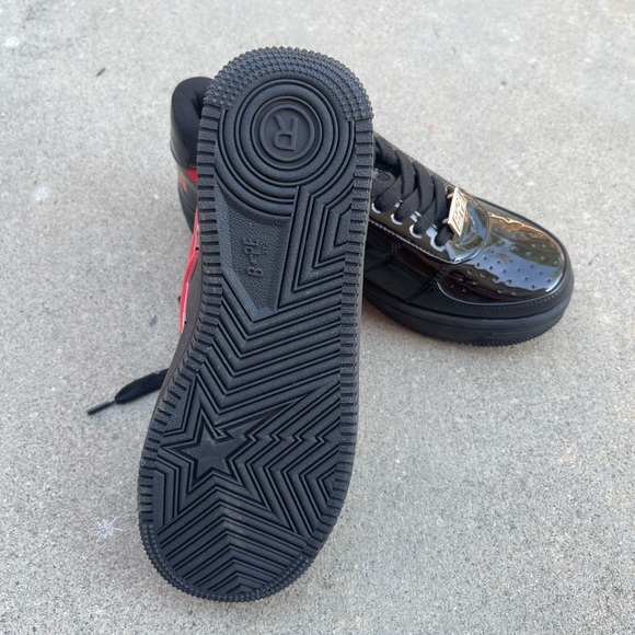 Bape | Shoes | Bapestas Low Black | Poshmark